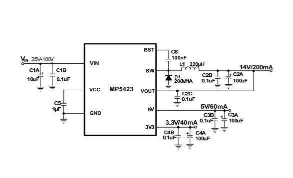 MP1605 | Converters | 2A, 5.5V, 2.2MHz, Synchronous Step-Down Converter with Low 11? Quiescent ...