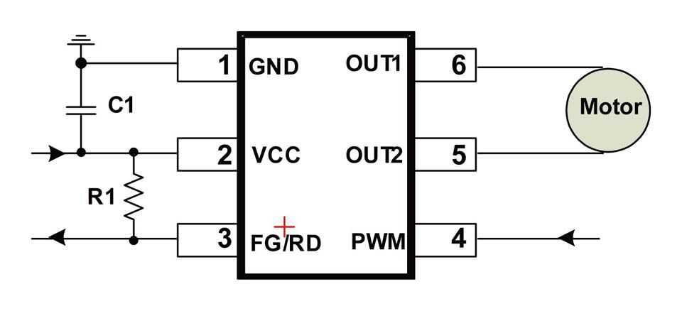 MP6616 | 18V, 2A, Single-Phase BLDC Motor Driver with an Embedded Hall ...