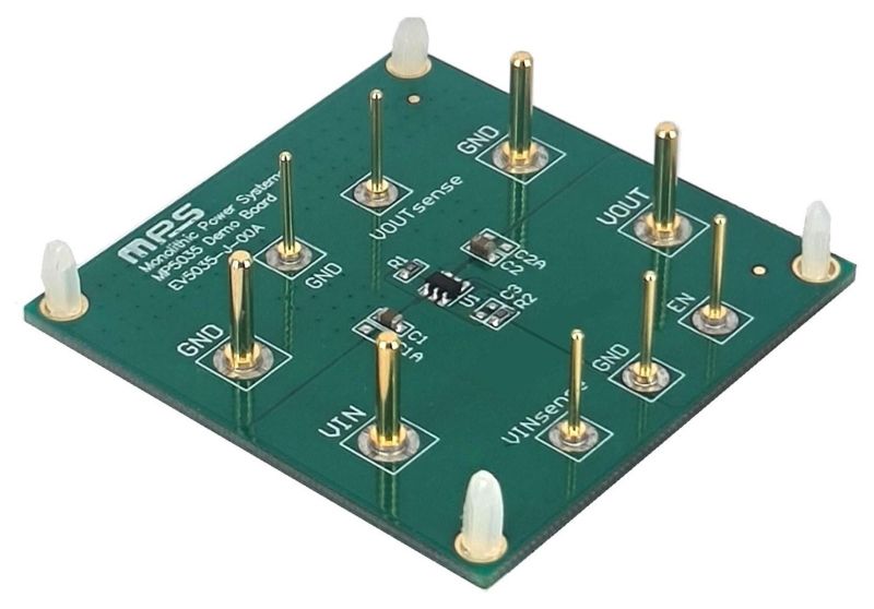 EV5035-J-00A | 2.9V to 22V, 50mA to 2A Current-Limit Switch Evaluation Board | MPS