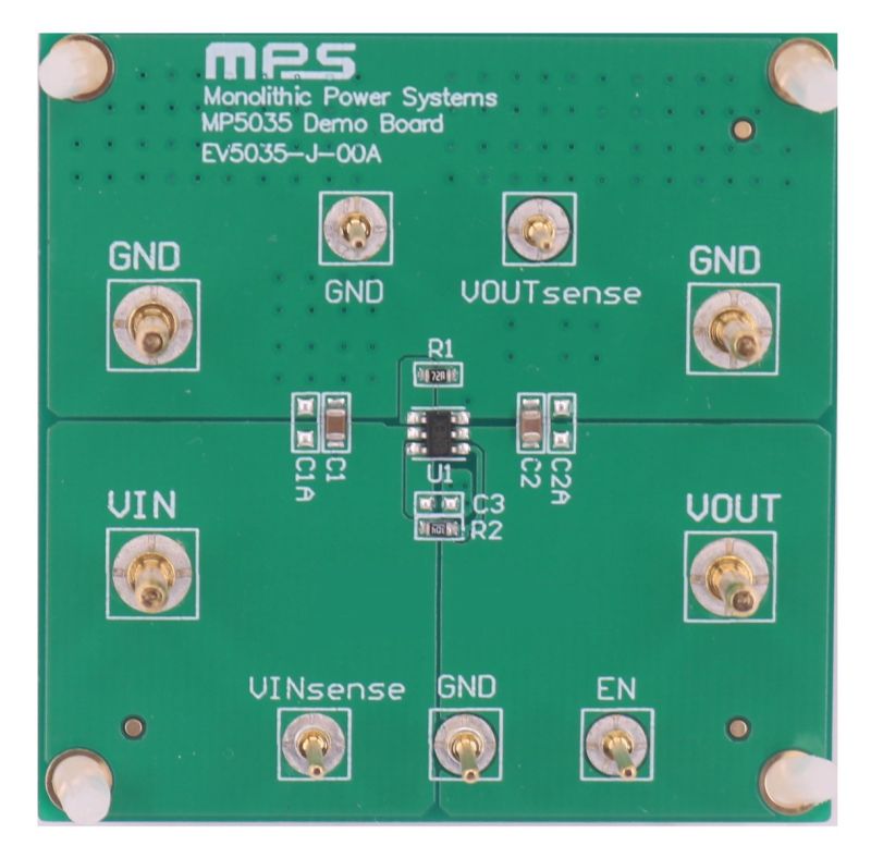 EV5035-J-00A | 2.9V to 22V, 50mA to 2A Current-Limit Switch Evaluation Board | MPS