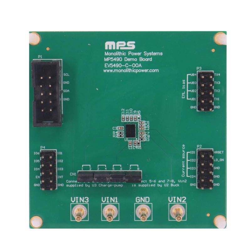 MP5490 | Fully Integrated Power Management Solution with 4 MP5490 | Fully Integrated Power Management Solution with 4
