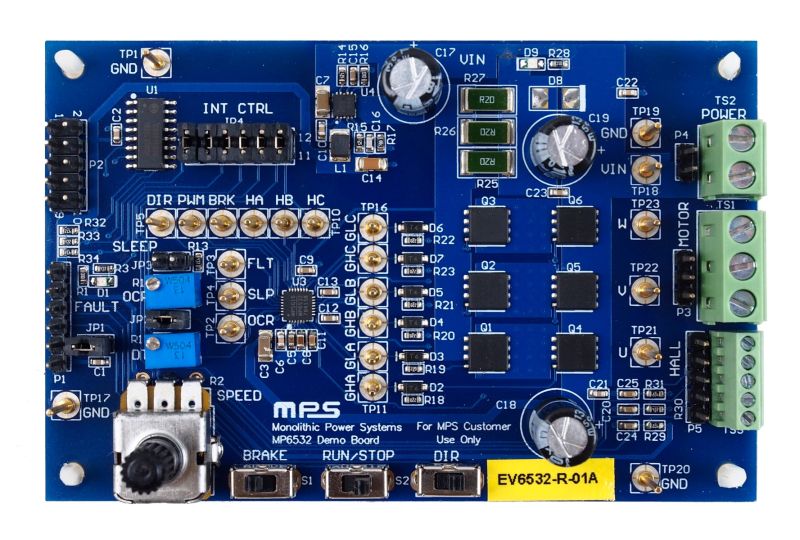 EV6532-R-01A | 5V to 45V, Three-Phase Brushless DC Motor Pre-Driver ...