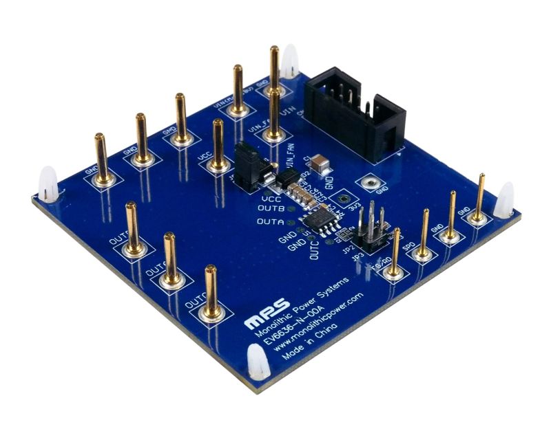 EV6636-N-00A | 18V, 4A Peak, 3-Phase Sensorless BLDC Motor Driver in SOIC-8EP Package with ...