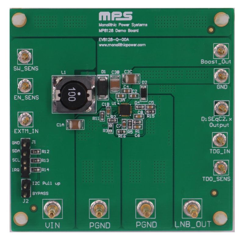 EV8128-Q-00A | 1A LNB Power Regulator with I2C and DiSEqC 2.x ...