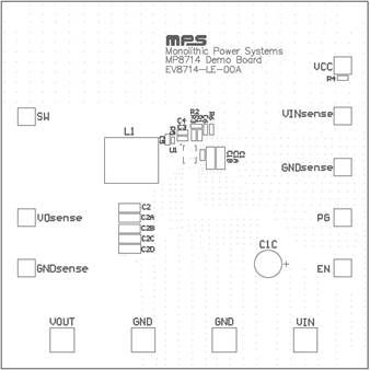 EV8714-LE-00A | High-Efficiency, 10A, 17V, Synchronous Step-Down Converter Evaluation Board | MPS