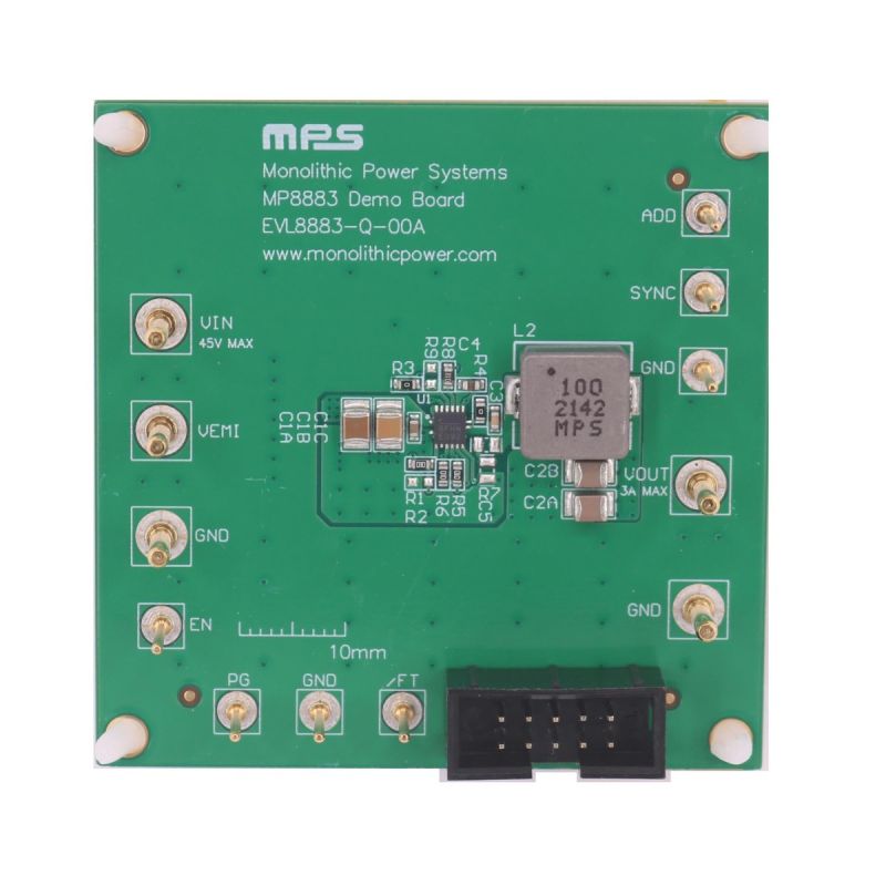 EVL8883-Q-00A | 45V, 3A, High-Efficiency, Digital, Configurable ...