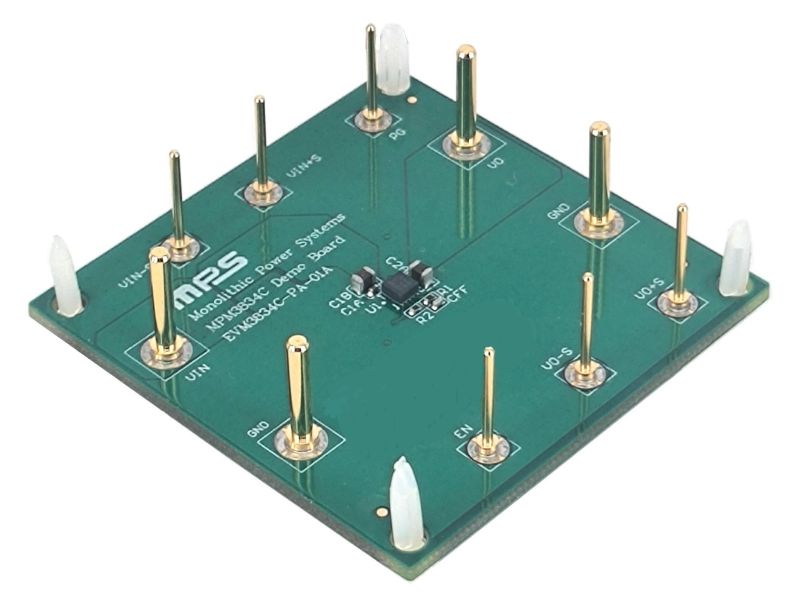 EVM3834C-PA-01A | 6V, 3A, Ultra-Small, Low-Noise, Single-Output, Step ...