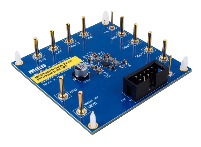 EVQ70244FS-RH-00A | MPSafeTM, ASIL-B, 18V, 4-Channel PMIC with 3 Bucks and 1 LDO, Enhanced PMBus ...