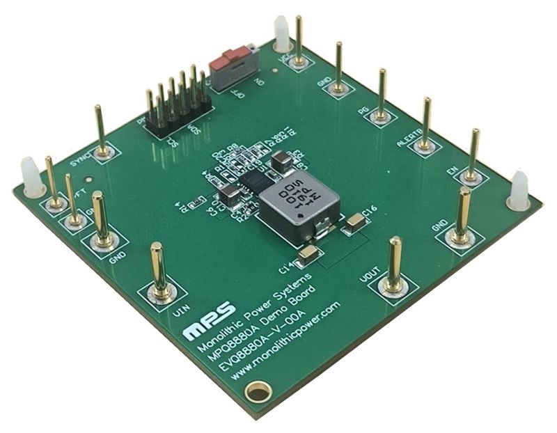 EVQ8880A-V-00A | 60V, 4.5A, High-Efficiency, Digital, Configurable, Synchronous Step-Down ...