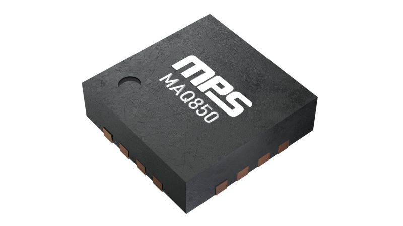 MAQ850 | 8-Bit Angle Encoder with PWM Output and Push-Button Function, AEC-Q100 Qualified | MPS