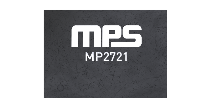 MP2721 | 5A, Single-Cell NVDC Buck Charger | MPS