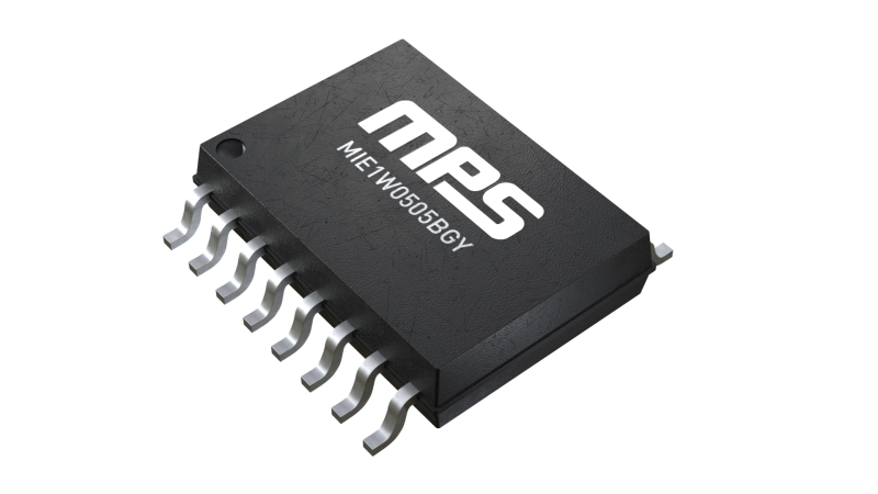 MIE1W0505BGY | 5V, 1W, Regulated, 3kVRMS and 5kVRMS Isolated DC/DC Module | MPS