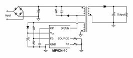 MP024-10 | Primary-Side, CC/CV, Flyback Regulator with High-Voltage ...