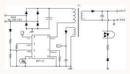 MP110 | 900V Offline Switching Regulator | MPS