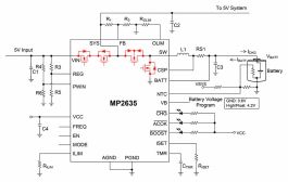 MP2635B | 2A Single Cell Switching Charger with Power Path Management ...