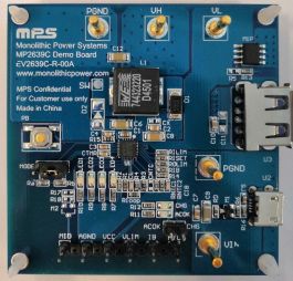 EV2639C-R-00A | Reference Design for MP2639C, 2- Cell Li-ion or Li ...