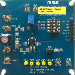 EV6522-U-00A | 35V、3.2A、Hブリッジモータドライバ評価ボード | MPS