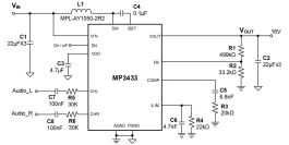 Mp3433 20a 22v Synchronous Boost Converter With Configurable Input