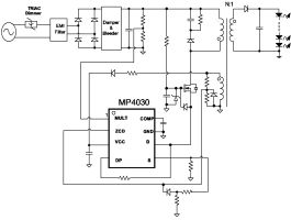 MP4030 | TRIAC Dimmable, Primary Side Control Offline LED Controller ...