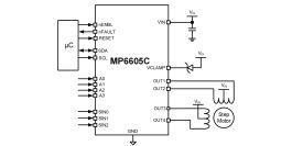 MP6605C | 4-Channel Low-Side Driver IC with I2C Interface | MPS