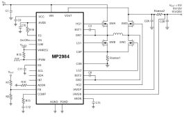 MP2984 | 36V, Synchronous Buck-Boost Controller with Current Monitoring ...